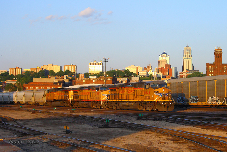 Westbound UP Loaded Rock Train
